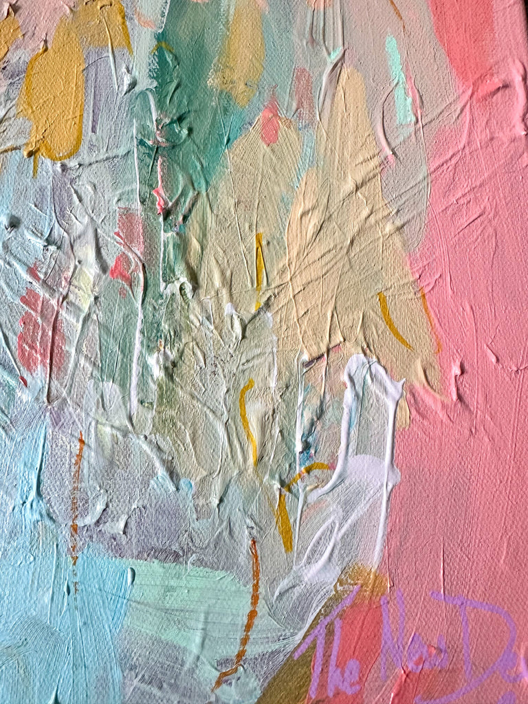 Original Artwork - Marshmallows for Teeth (Custom Framed) – The New Devine