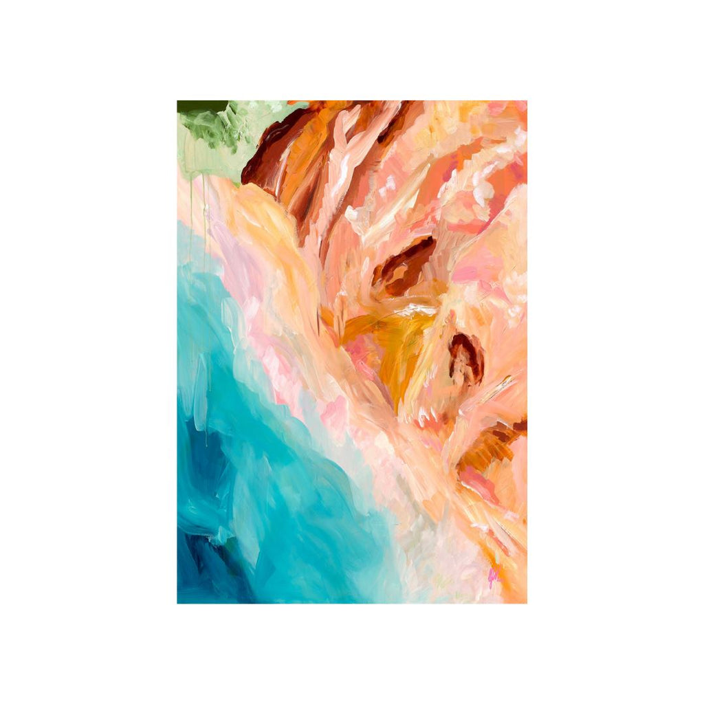 Coco | Colourful Abstract Beach Wall Art – The New Devine
